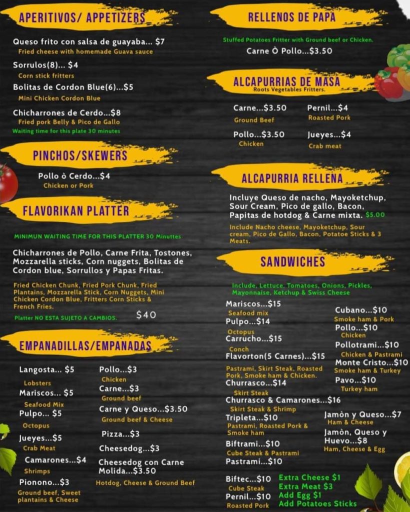 Menu Flavorikan - Flavorikan